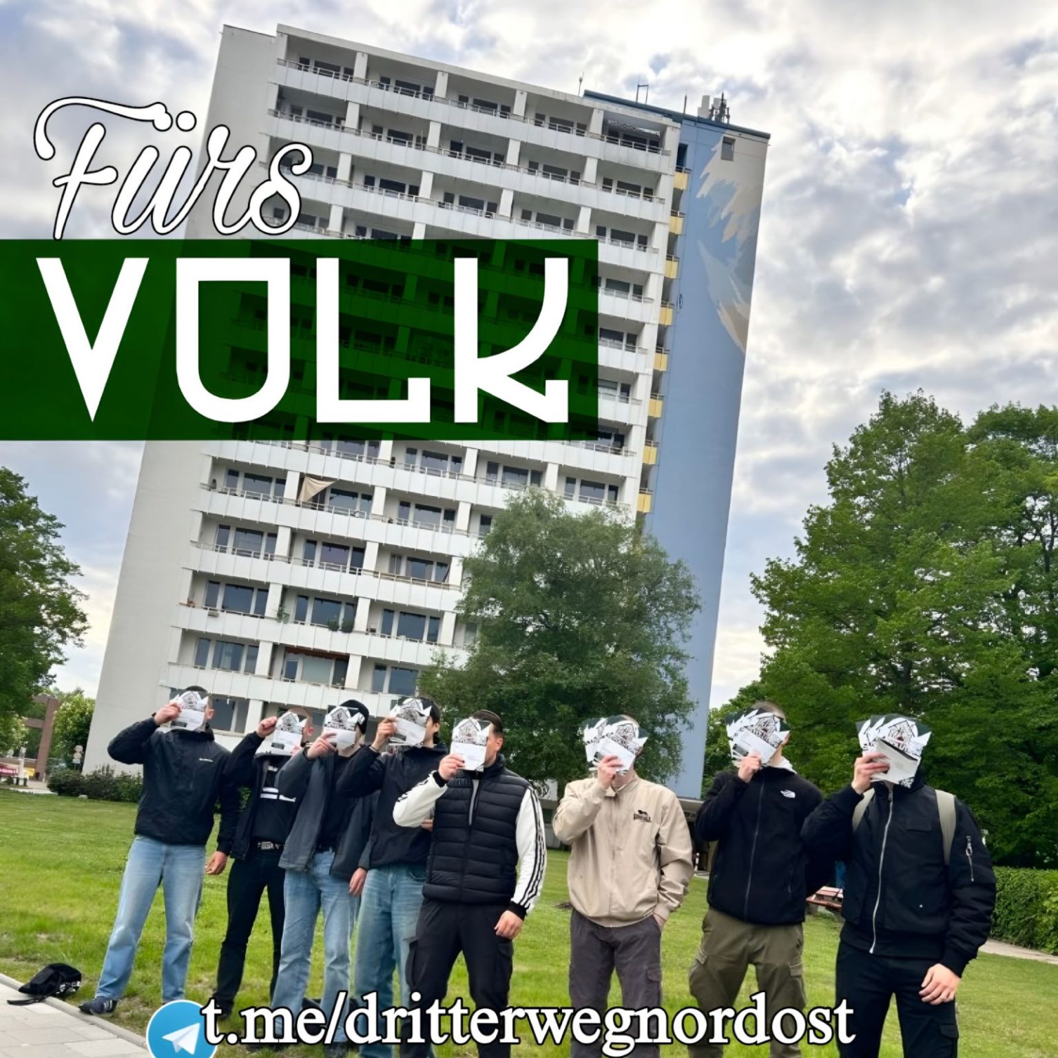 Rostock: Wir sind der deutsche Mensch… - Nationale Partei - DER III. WEG